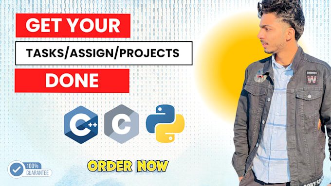 Develop projects and tasks in c cpp and python by Ahmad_siraj00 | Fiverr