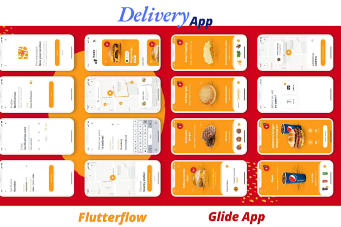 Do glide app, flutterflow app, carpooling app, rideshare app, logistics ...