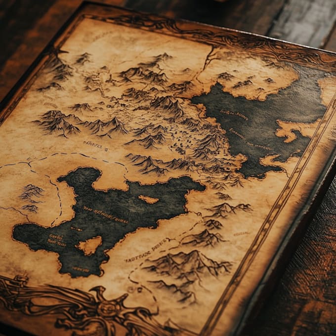 Draw fantasy maps and city maps by Meramurs | Fiverr