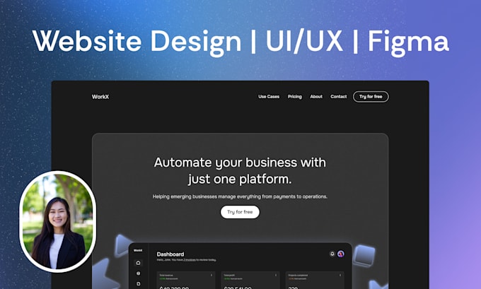 Design the best high quality website using figma by Lindayangdesign ...