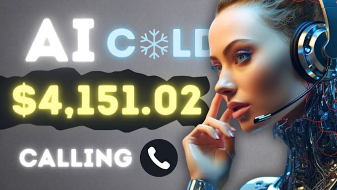 Create automated ai cold calling virtual assistants for you by Ibrahimaibot | Fiverr