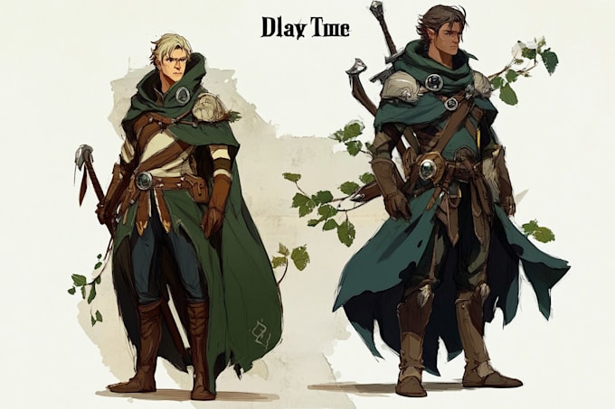 Create a amazing dnd character and concept art by Serpaukap | Fiverr