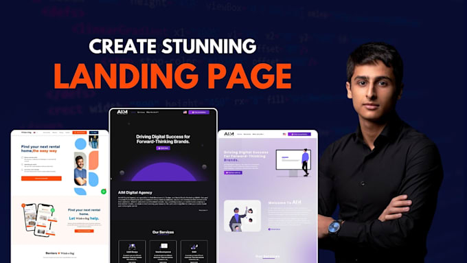 Create landing pages with nextjs, typescript, and tailwind by Ibrag1moff | Fiverr