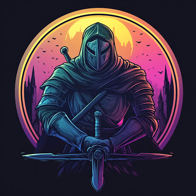 Make a custom fantasy, rpg, sci fi animated game logo by Elisastrong ...