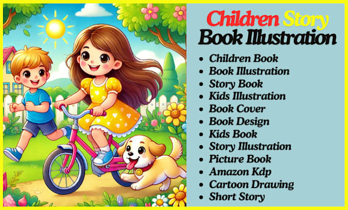Design children storybook illustration children book illustration kids ...
