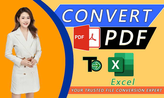 Convert pdf to excel spreadsheet by Katherine_kang | Fiverr