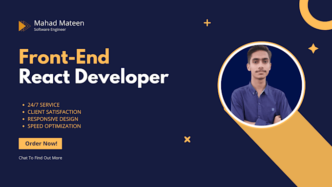 Develop custom react frontend solutions for your website by Mahadbutt28 | Fiverr