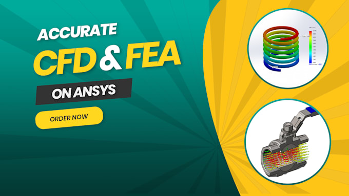 Do fea and cfd analysis on solidworks and ansys by Smartsolution03 | Fiverr