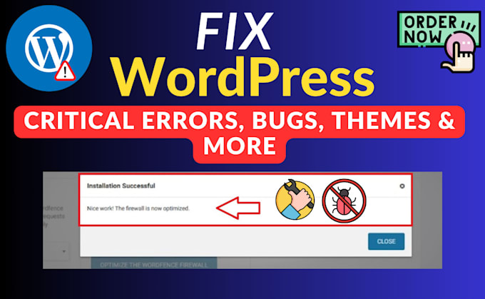 Fix wordpress critical errors, bugs, issues, themes, plugins by Nahid ... Fix wordpress critical errors, bugs, issues, themes, plugins by Nahid ...