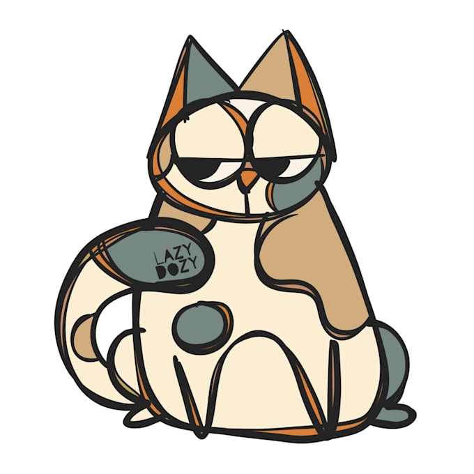 Create special character design for your needs by Lazydozy_ink | Fiverr