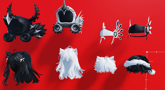 Create custom roblox ugc items to elevate your game by Noumandeen | Fiverr