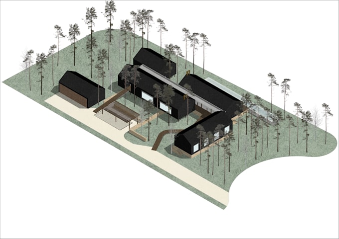 Create axonometric visualizations, architectural diagrams, and collages ...