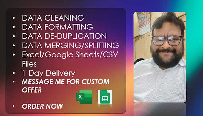 Do Ms Excel Data Cleaning And Formatting Merging Splitting Sorting