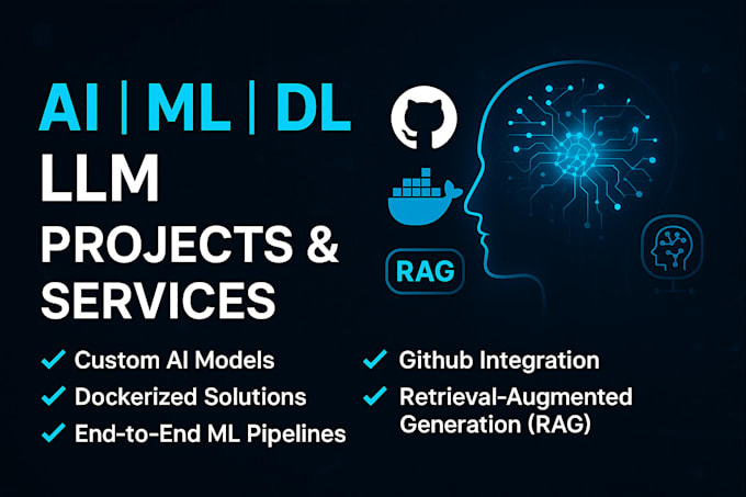 Do ai and ml related projects including llm agents by Karan_tejwani_ | Fiverr