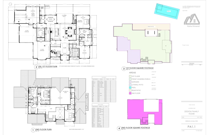 Draft detailed 2d architectural drawings in autocad by Arrahulanand ...