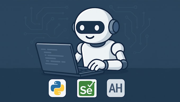 Script de automação personalizado usando python selenium ou autohotkey