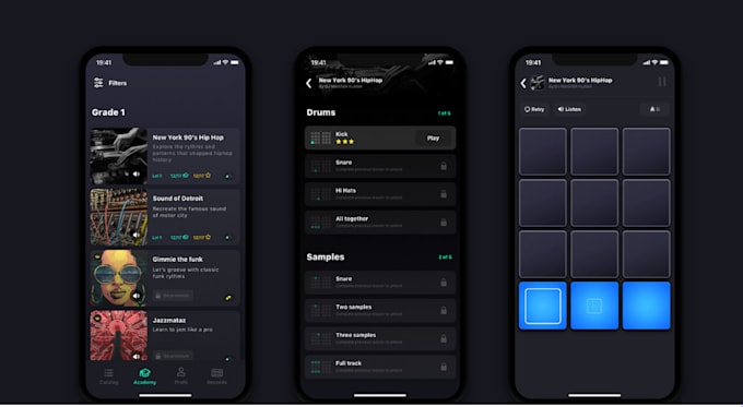 Create a beat maker app, ai music generator app, dj mix app, ai beat ...