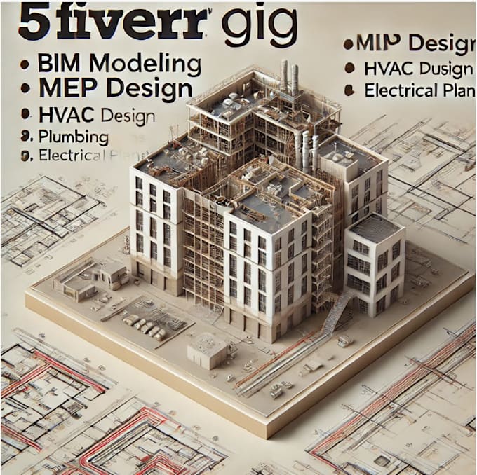 Design bim models, mep, hvac, plumbing, and electrical plans in revit ...