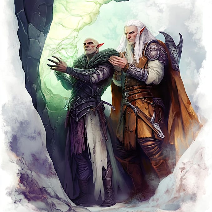 Create your dnd art and dnd character by Ceixurshu | Fiverr