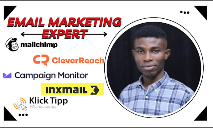 Setup mailchimp, klick tipp, mailcoach, cleverreach, campaign monitor, inxmail by Joseph_hub1 ...