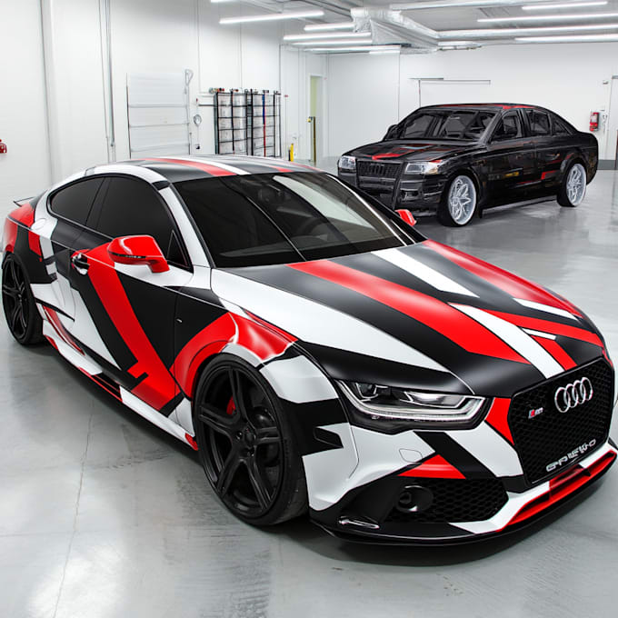 Make creative car wrap design, vehicle wrap design by Eageexikse | Fiverr