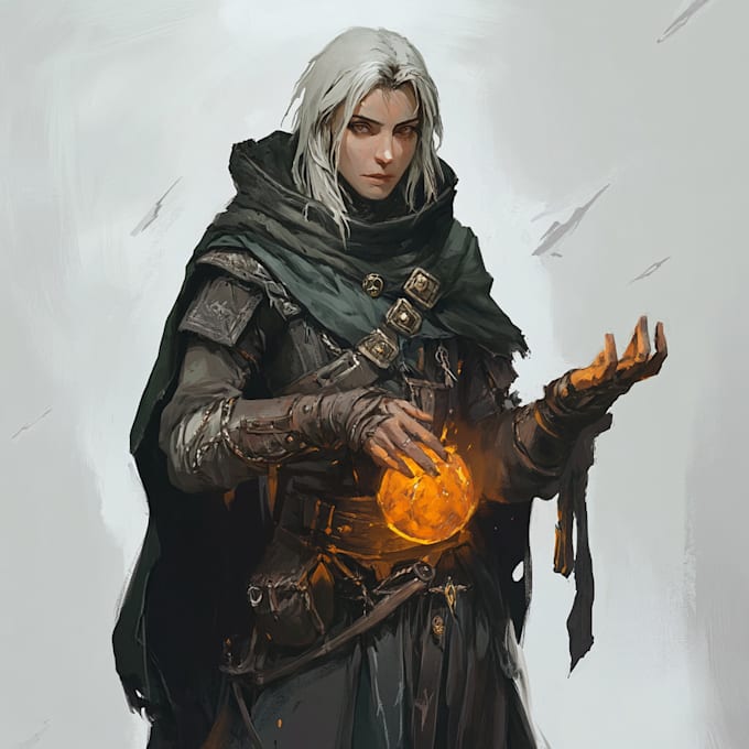 Do dnd character art, illustration, concept art, commission art by ...
