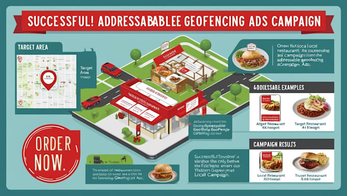 Setup addressable geofencing ads campaign for local restaurant paid search ads by Suzibeauty062 ...