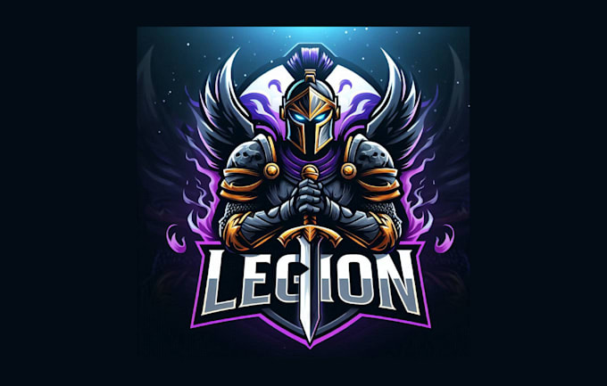 Make legion cartoon, and character mascot logo with creative concepts ...