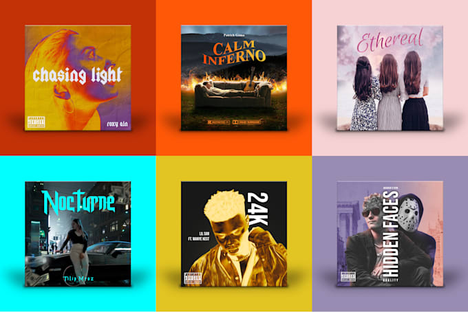 Design album cover, single cover, or mixtape cover art by Patrikgama ...