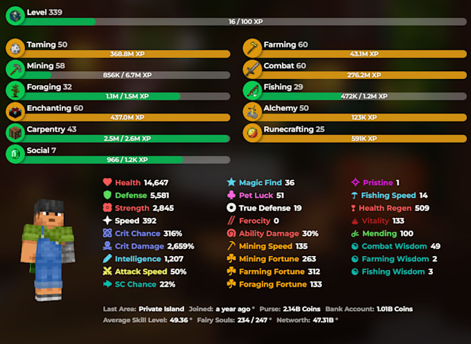 Coach or help you in all of hypixel skyblock by Jornboy2 | Fiverr