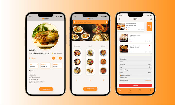 Design stunning mobile app ux ui for ios and android by Malla_designhub | Fiverr