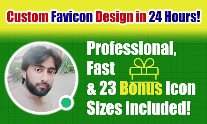 Design a custom favicon for your website or app in 24 hours by ...