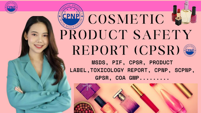 Do approved cpsr, pif, msds, sds, gmp, coa ghs product label amazon cpnp uk eu by Tracy_james45 ...