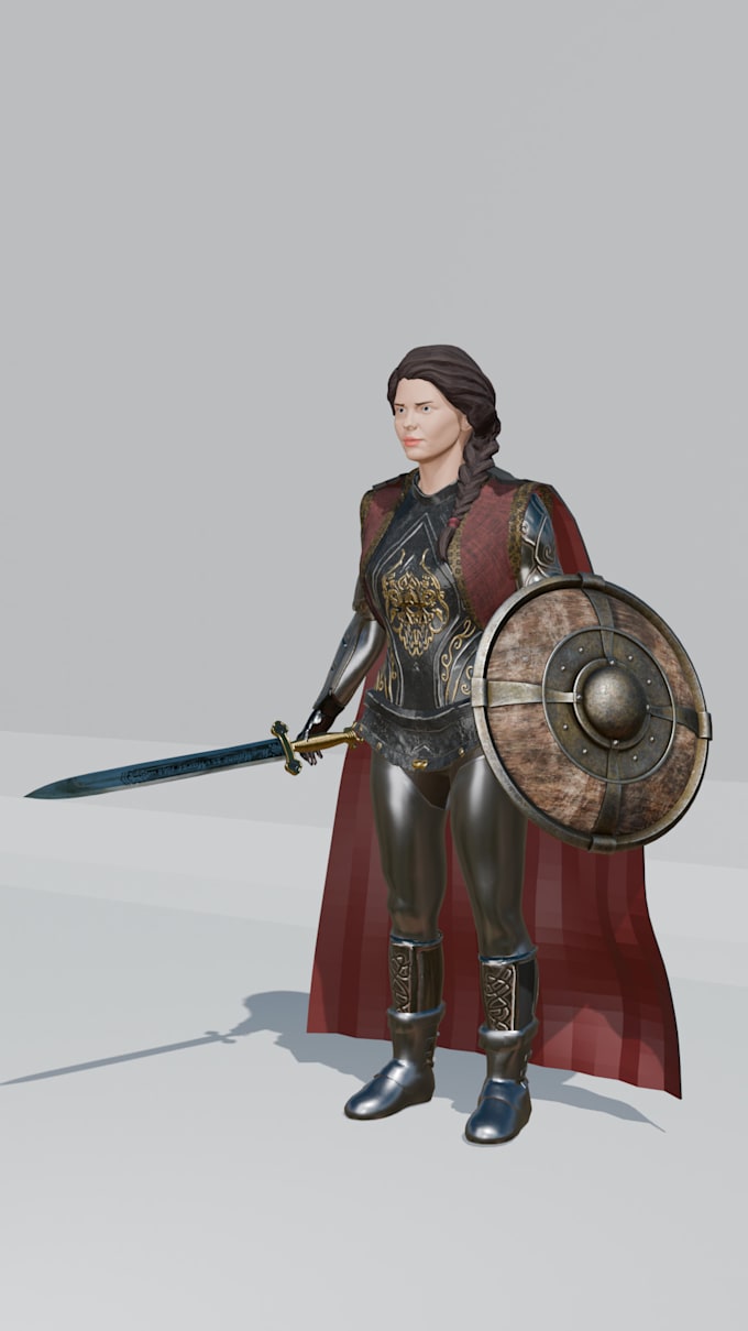 Create high poly character as a 3d model by A_lerario | Fiverr