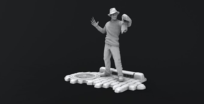 Create 3d tabletop character stl,digital 3d dnd action miniature,resin ...