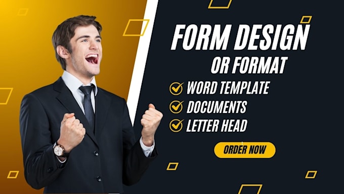 Edit, design or format word document, form, word template by Roton_w ...