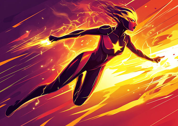 Do an amazing superhero cartoon characters by Tregiurcaz | Fiverr