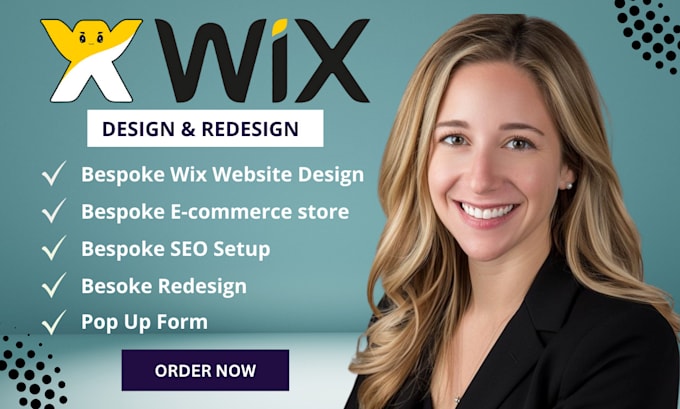 Wix website design wix website redesign bespoke wix website wix web development by Jasmine_tobbs ...