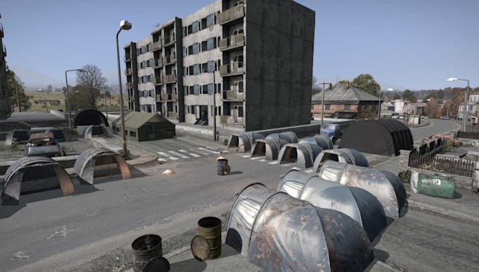 Create map for arma3 renforger, custom dayz setup,fivem server,military base,mod by ...