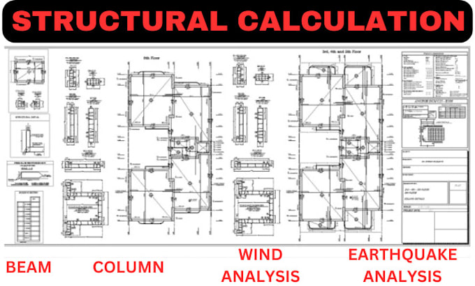 Do structural analysis and load calculation by Favourmerc7 | Fiverr