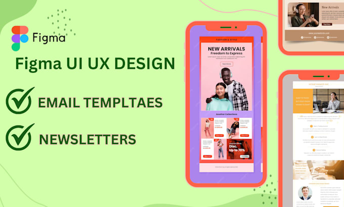Do figma email design email template design using figma design by Sammy ...