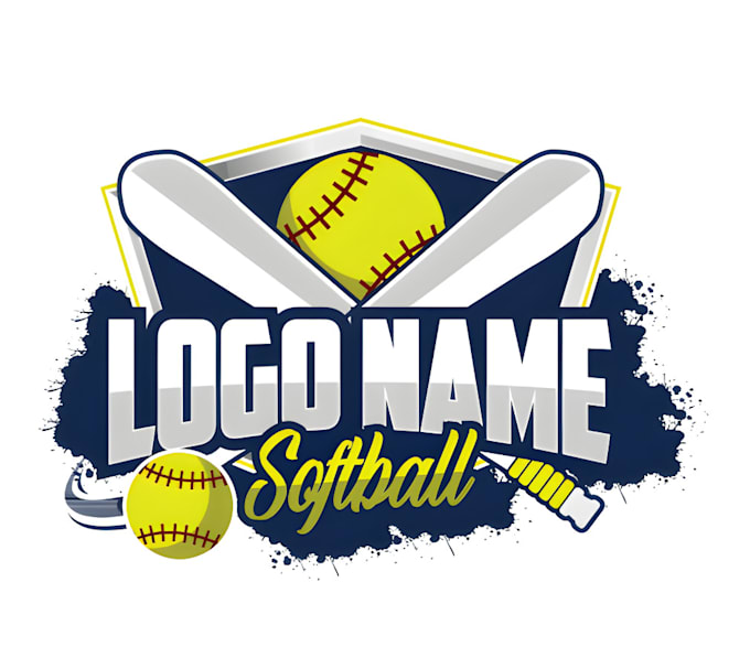 Design baseball, softball, name, team custom logo by Elvie_jaskolski ...