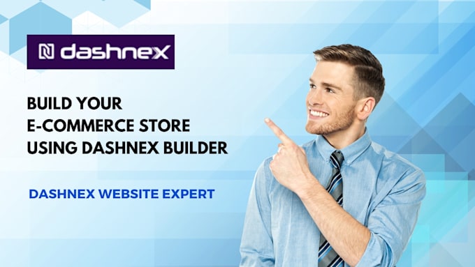 Build dashnex ecommerce website pages using dashnex builder by Sam1_designs | Fiverr