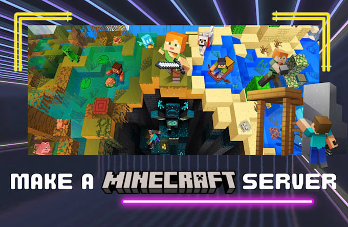 Create and setup custom minecraft server for you by Abbey_cliton88 | Fiverr