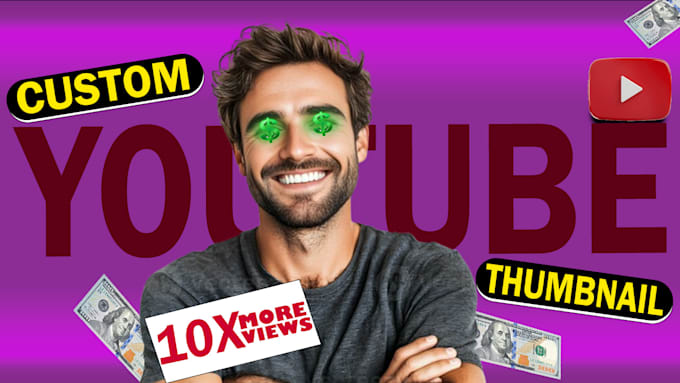 Design eye catching youtube thumbnails to boost views by Mrhabib428 ...