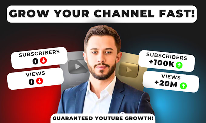 Optimize your youtube channel for growth by Ayoubnajem599 | Fiverr