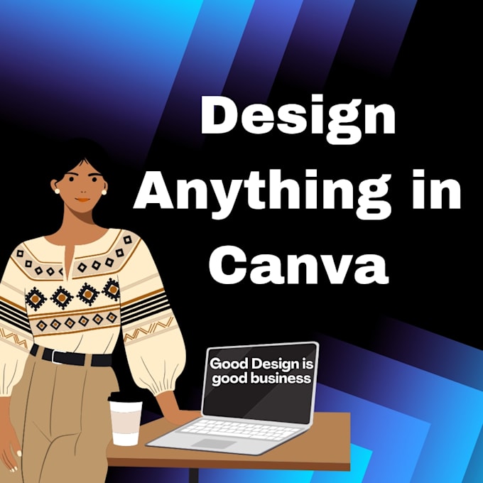 Design anything in canva by Misrat07 | Fiverr