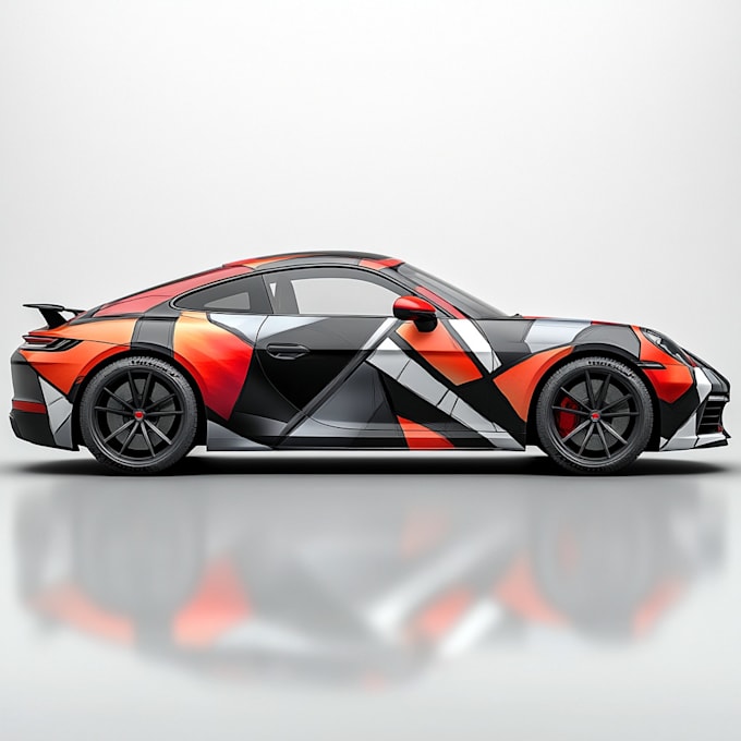 Design a professional car wrap design or vehicle wrap design by ...