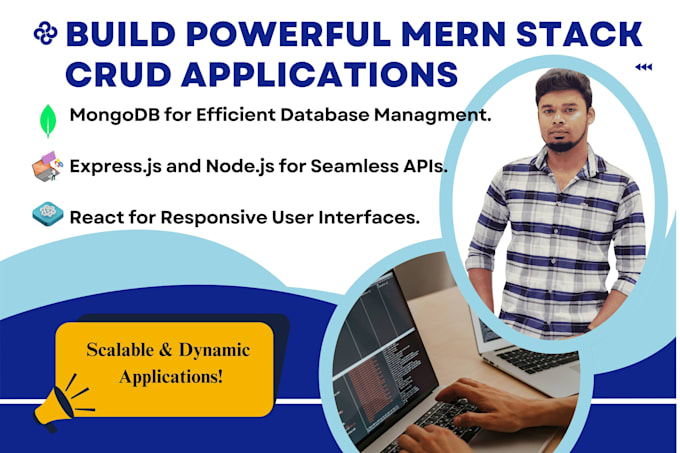 Build Mern Stack Crud Applications With Mongodb Express React And Nodejs By Hamiddevxpert Fiverr
