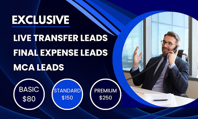 Provide life insurance leads, live transfers and appointments by ...